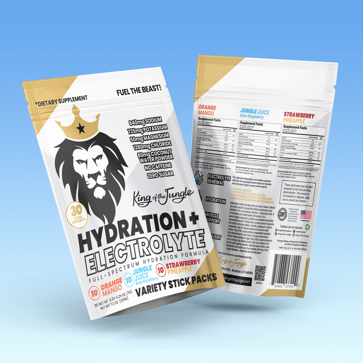Hydration+ Electrolyte Drink | King of the Jungle